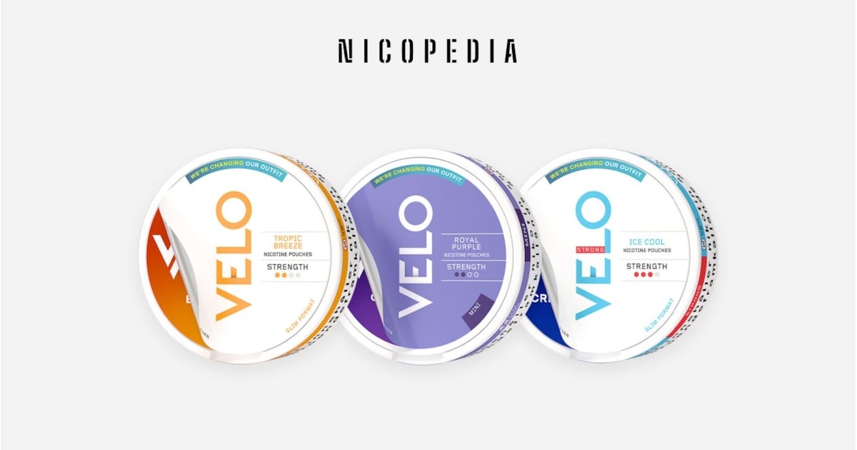 VELO snus: nya namn och design 2024