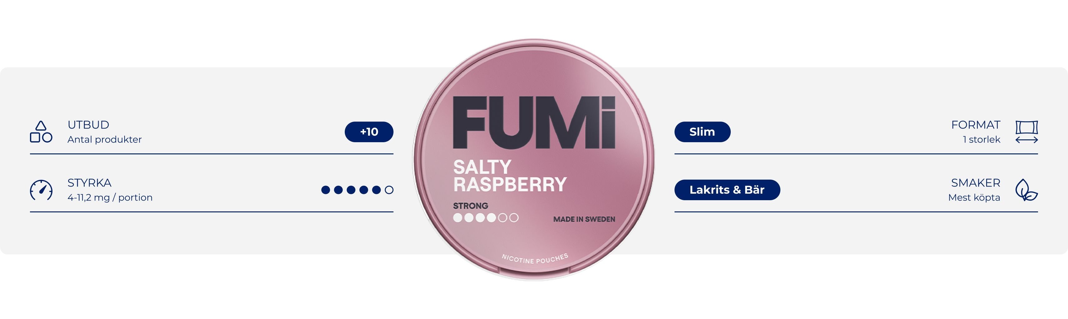 Köp Fumi snus från 24,99 kr/st Fri frakt fr 149 kr