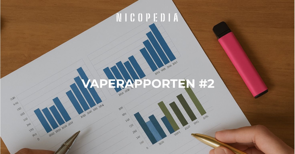 Vaperapporten 2024 - Hur duktiga är vi på att återvinna vapes?