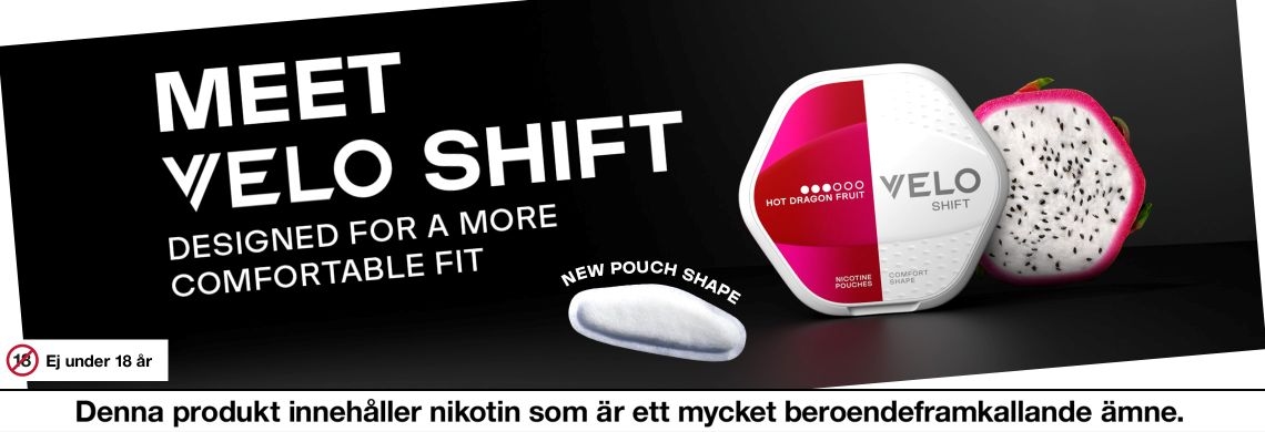 VELO Shift - Köp en helt ny produktserie från VELO!