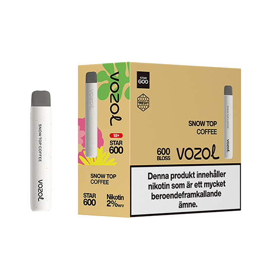Köp Vozol 600 Snow Top Coffee till lågt pris online