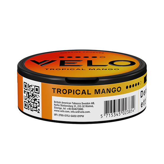 Köp Velo Tropical Mango 14mg från 30,99kr/st