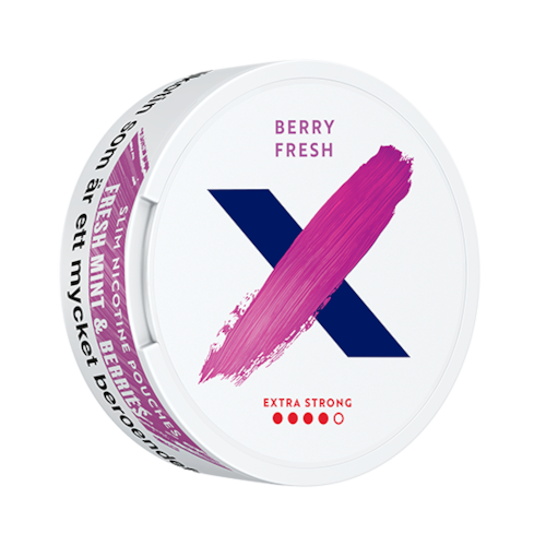 Köp X Berry Fresh Slim Extra Strong från 23,99kr/st