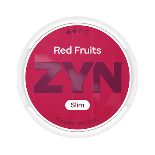 Köp ZYN Red Fruits Slim S2 från 29,83kr/st