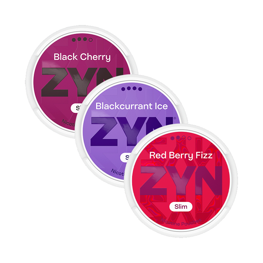 Köp ZYN 3-Pack Berries Mixpack från 59,90kr/st
